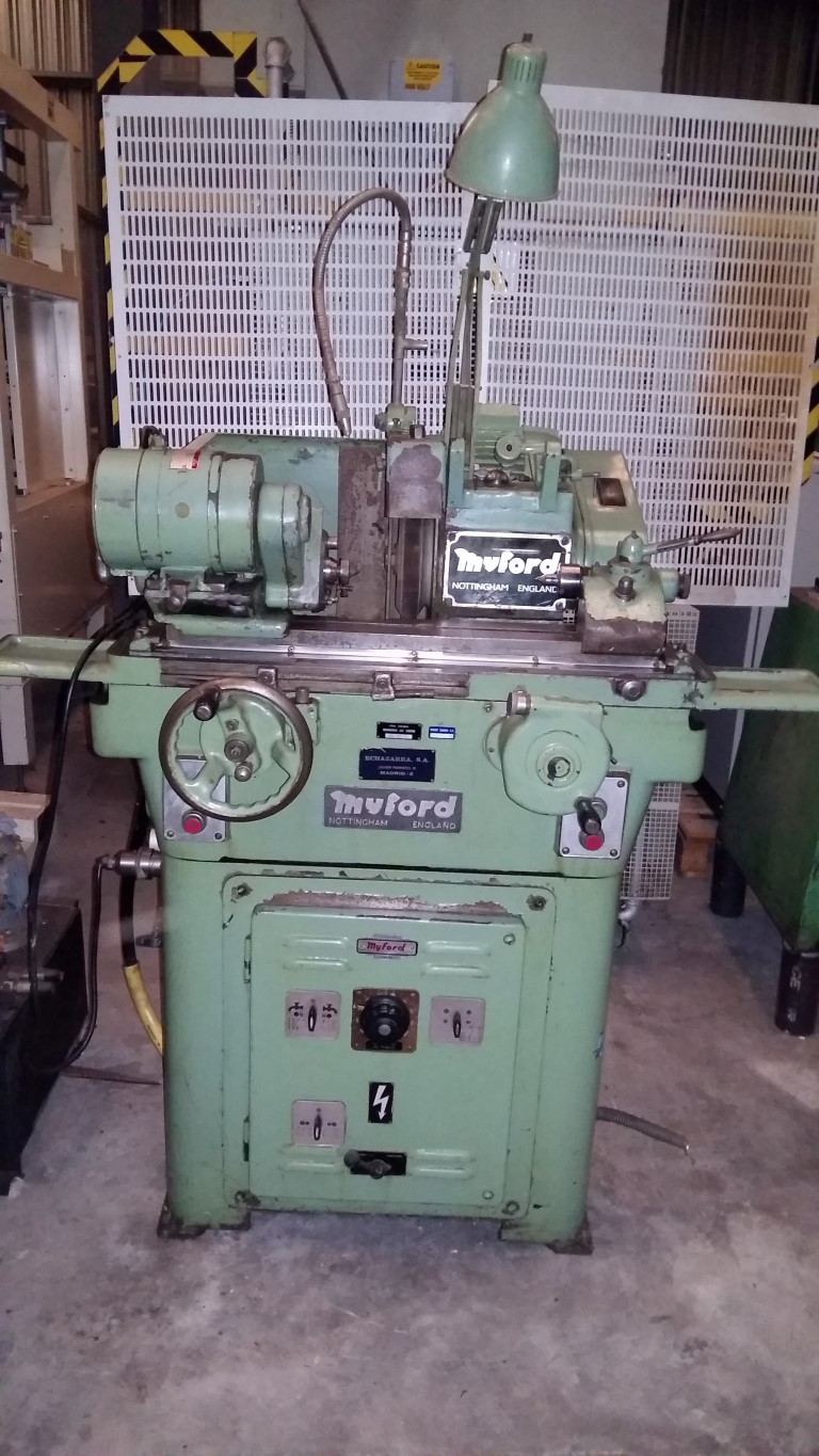 External, cylindrical and internal grinding machine + MYFORD/GEC head ...